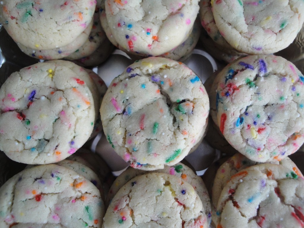 Funfetti Cookies | A Fork In Each Hand